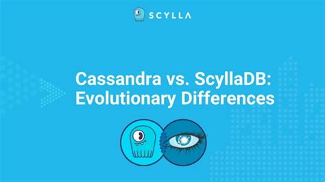 Cassandra Vs Scylladb Evolutionary Differences Ppt