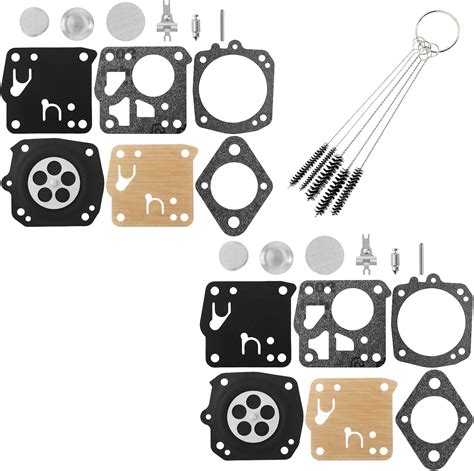 Qazaky Pack Of 2 Carburetor Rebuild Kit Compatible With Tillotson Rk
