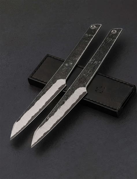 Chiseled San Mai Table Knife Set Eatingtools
