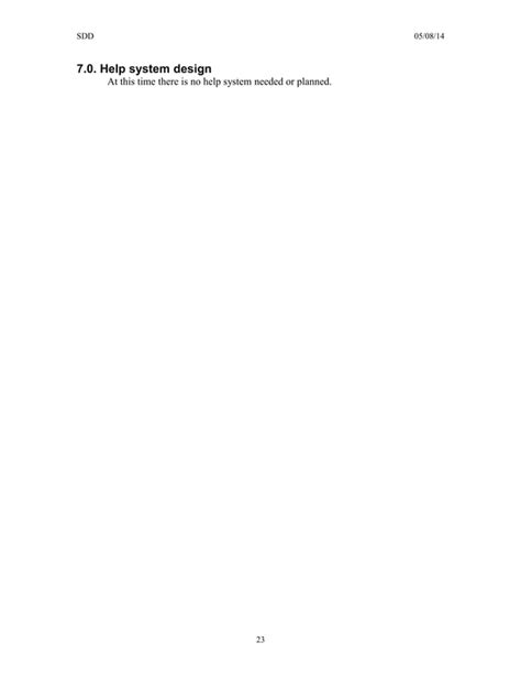 Software Design Description Sdd Sample Doc Databases Computer