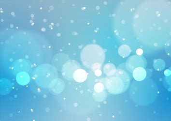 Abstract Blue Bokeh Background Royalty Free Vector Image