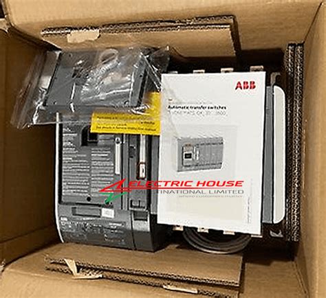 100 Amp Abb Automatic Transfer Switch 4 Pole 600v Electric House