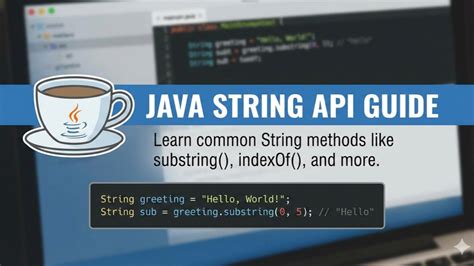 📘 Java String Api Beginner Friendly Guide