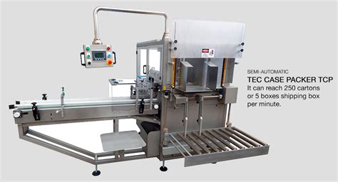 Case Packer Semi Automatic Case Packer And Automatic Case Packer