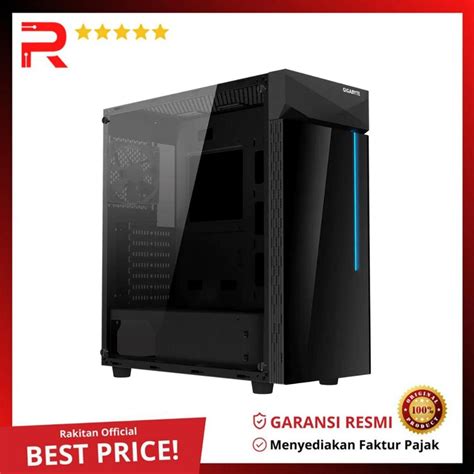 Jual Casing Gigabyte C200g Glass Atx Mid Tower Pc Case Komponen