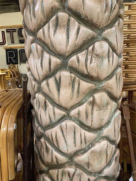 10 Fibreglass Art Deco Grand Hollywood Palm Tree Column For Sale At 1stdibs