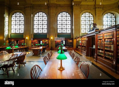 Bates Hall Boston Public Library Mc Kim Building Boston