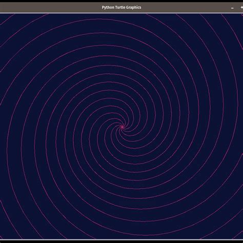 How To Draw Spiral In Python