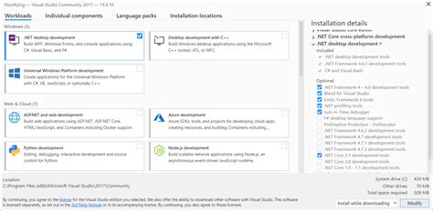 Modify Visual Studio Microsoft Docs
