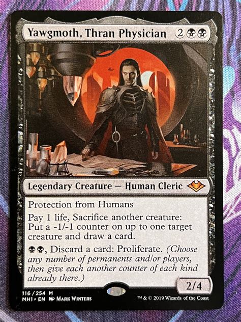 Yawgmoth Thran Physician Bootleg Mage