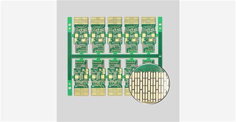10l Gold Finger Green Enig From China Manufacturer Multech Pcb
