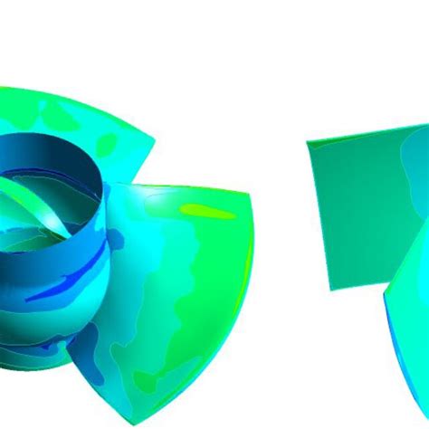 Yplus Distribution On The Wall Of The Impeller And Guide Vanes