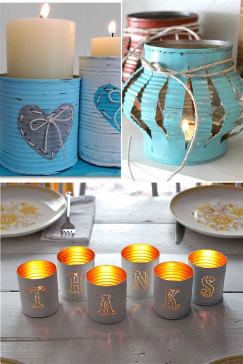 Tin Can Candle Craft