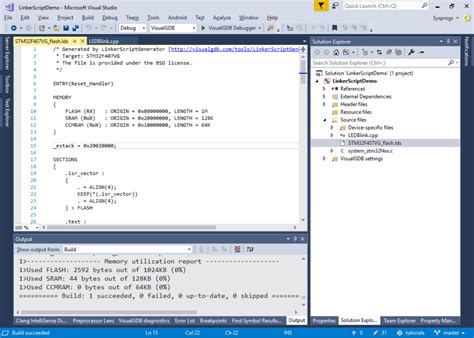 Customizing Memory Layout Of Embedded Programs With Gnu Linker Scripts