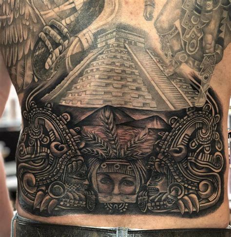Aztec Tattoos For Men Bold Symbols Of Strength And Heritage