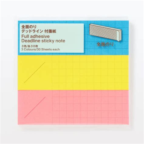 Sticky Notes Notebook Dividers Muji Usa
