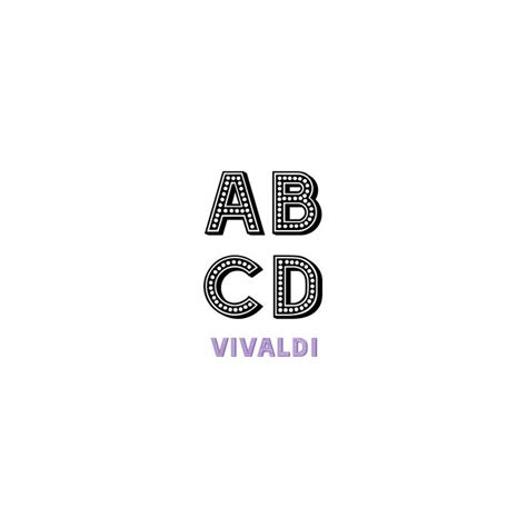 Vivaldi Font