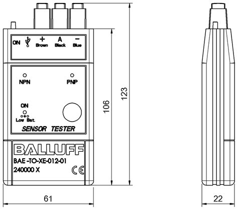 Bae00wh Bae To Xe 012 01 Accesorios Eléctricos Balluff Mexico