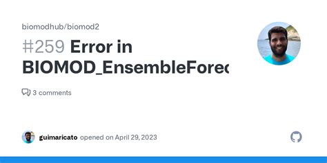 error in biomod ensembleforecasting · issue 259 · biomodhub biomod2