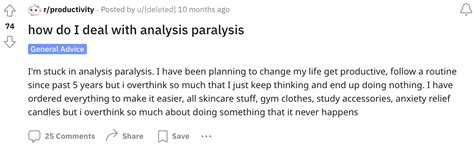 Analysis Paralysis What Is Analysis Paralysis