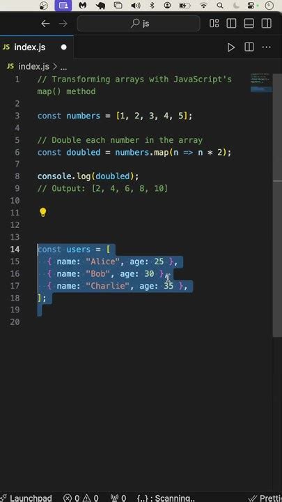 Javascripts Map Method Examples Transform Arrays Like A Pro Youtube