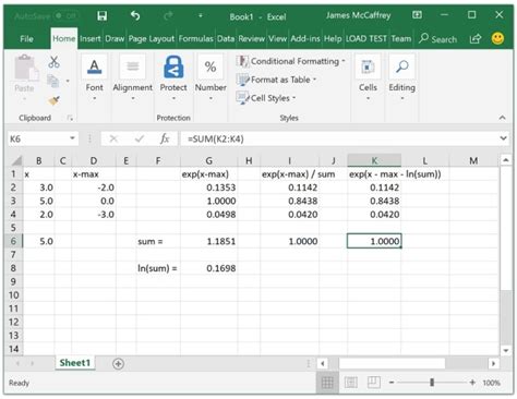 Avoiding An Exception When Calculating Softmax James D Mccaffrey