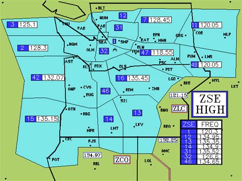 Artcc Map Color 2018