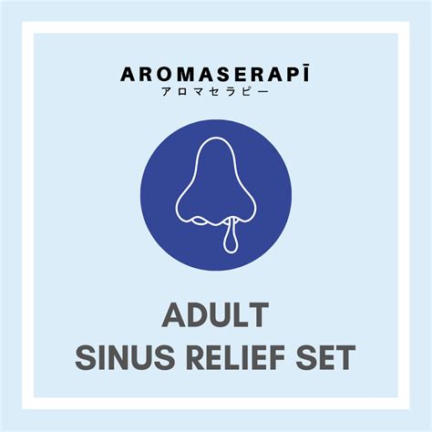 Buy Adult Sinus Relief Set Natural Essential Oils For Sinus Congestion Relief Cpsr Certified