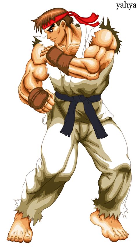 Ryu 3 Hd Sprite By Flash Jhon On Deviantart