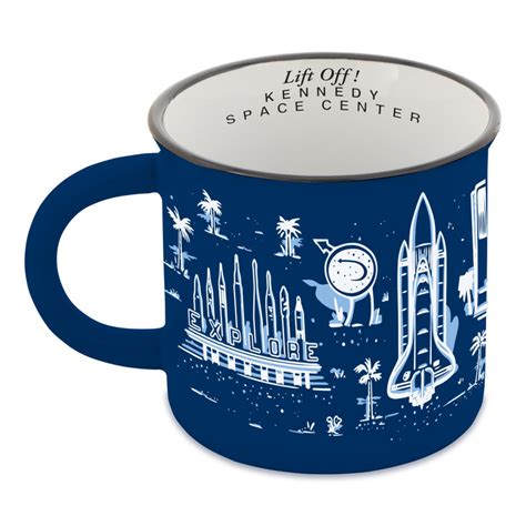 Kennedy Space Center Aerial Mug