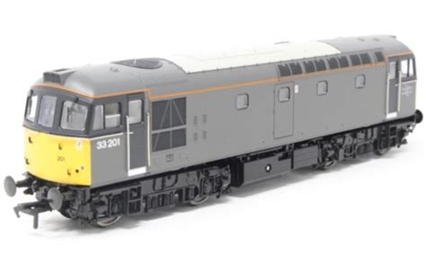 Heljan 3325 Class 33 Class 33 201 Br General Grey Oo Gauge Rainbow