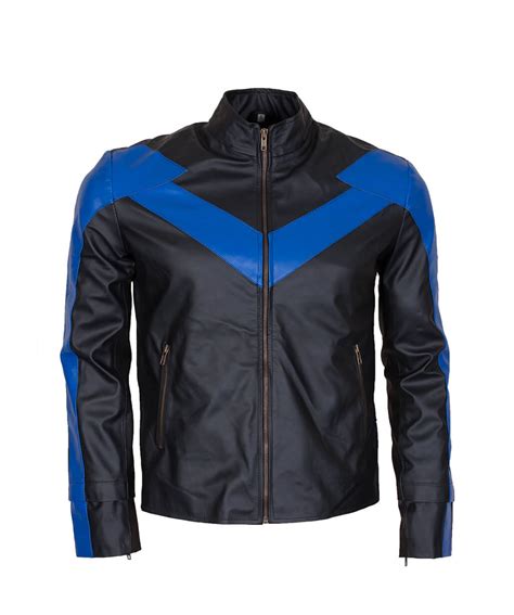 Dick Grayson Nightwing Leather Jacket