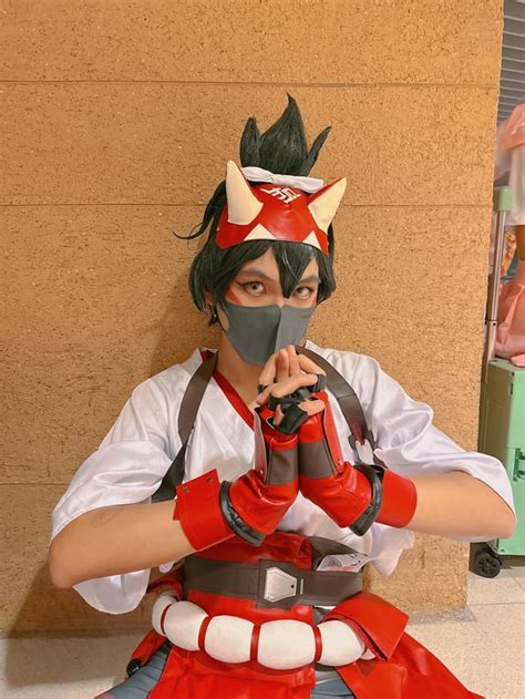 My Kiriko Cosplay 🦊💙 Roverwatch