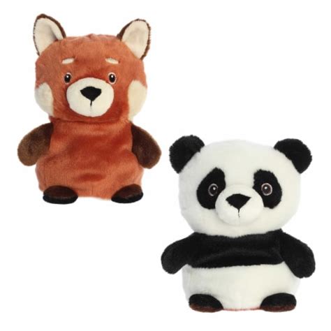 Aurora Small White Eco Nation Reversible Eco Pairs 65 Inch Red Panda