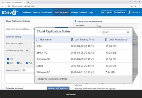 Idrive® Bmr Faqs On Transfer Of Backups From Bmr Server To Cloud