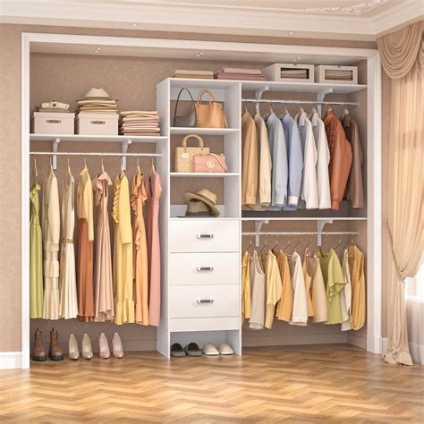 Latitude Run® Faige 202 96 W Closet System And Reviews Wayfair
