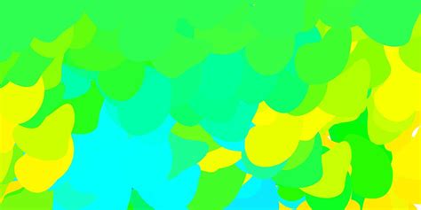 Light Blue Yellow Vector Pattern With Abstract Shapes 9013307 Vector Art At Vecteezy