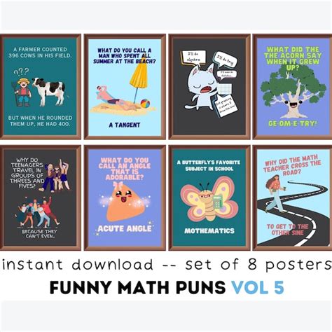 Classroom Puns Posters Etsy