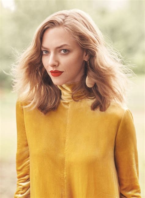 Amanda Seyfried Heads Outdoors In Fall Fashions For Allure Fashion Gone Rogue