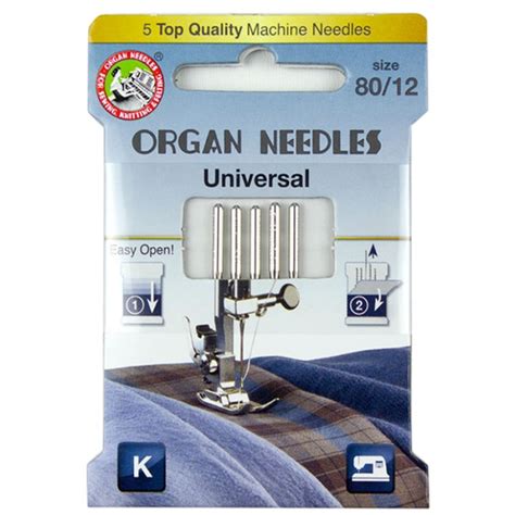 Organ Universal Needles 80/12