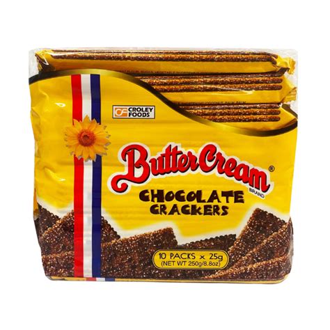 Sunflower Crackers Butter Cream Chocolate 10x25g Almere Pinoy Store