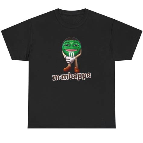 Funny M And Mbappe Kylian Mbappe Funny Meme T Shirt Mbappé Funny M And M Shirt Mbape Football