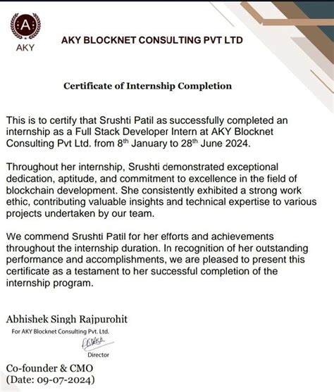 srushti patil on linkedin dodas intern blockchain crypto