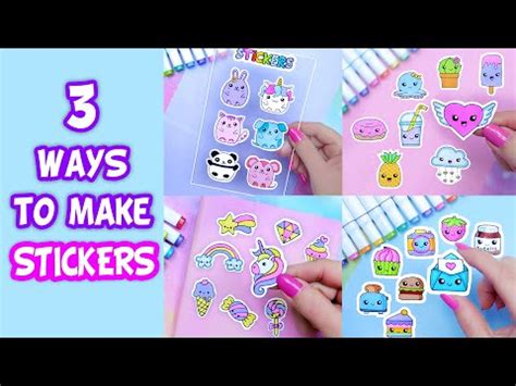 How To Make Diy Stickers Without Parchment Paper