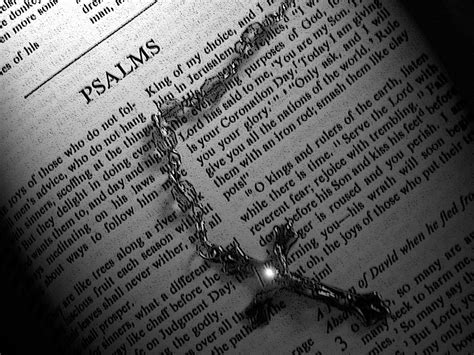 Free Photo Bible Book Of Psalms Black And White Bible Praying
