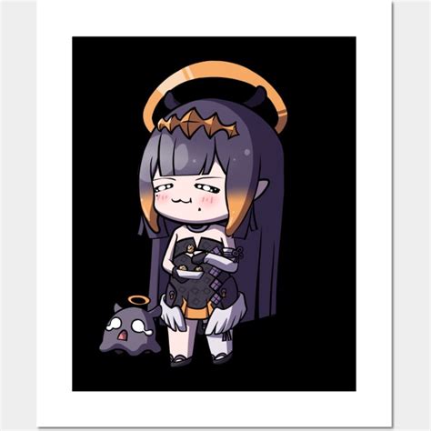 Chibi Ninomae Inanis Hololive Hololive Posters And Art Prints
