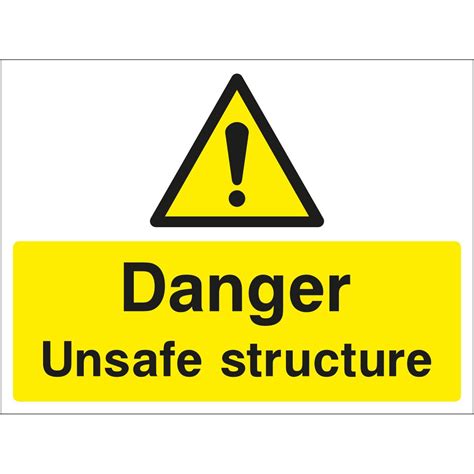 Danger Unsafe Surface Sign Commercial And Safety Signs High Quality