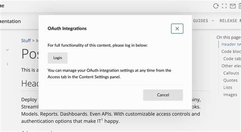 Posit Connect Documentation Version 2024060 Databricks