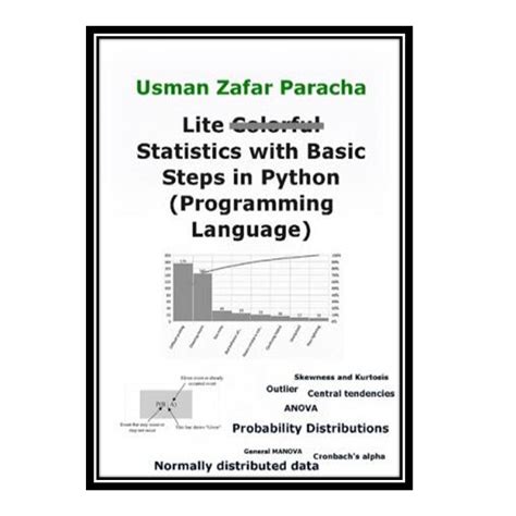 قیمت و خرید کتاب lite statistics with basic steps in python programming