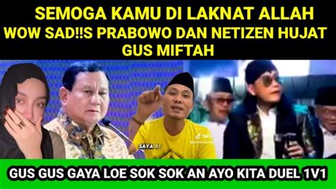 GEGER GUS MIFTAH OLOK-OLOK PENJUAL ES TEH DI MAGELANG, PRABOWO DAN NETIZEN LANGSUNG BERI TEGURAN ...